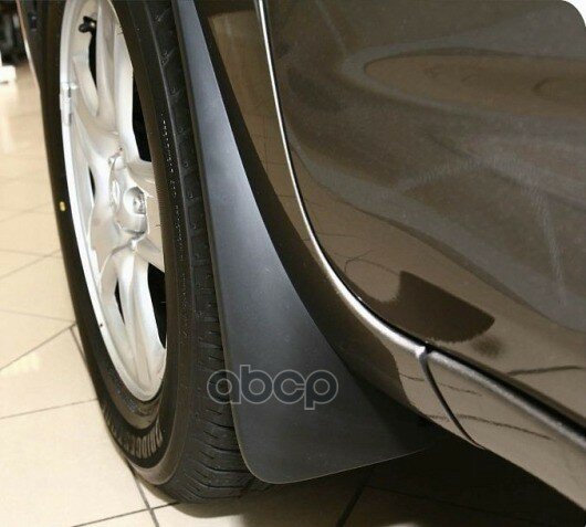 Брызговики задние (ком-кт 2 шт) (полиуретан) RENAULT Symbol 2008->(optimum) в пакете Autofamily арт. NLF.41.15. E10