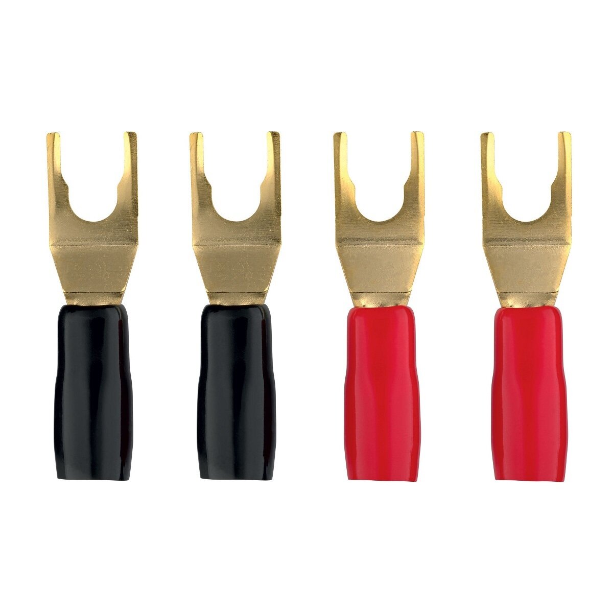 Коннекторы акустические Inakustik Premium Spade Lug, комплект 4 шт