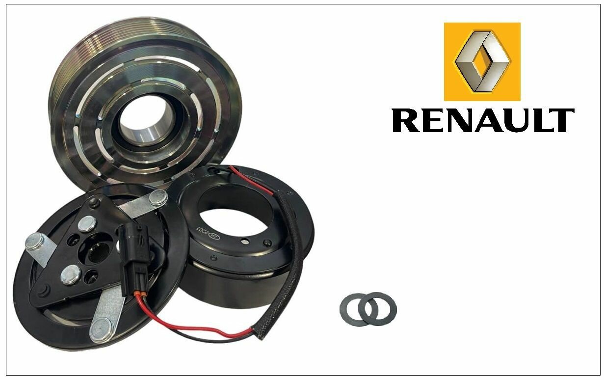 Электромагнитная муфта компрессора кондиционера Renault Duster 1.5
