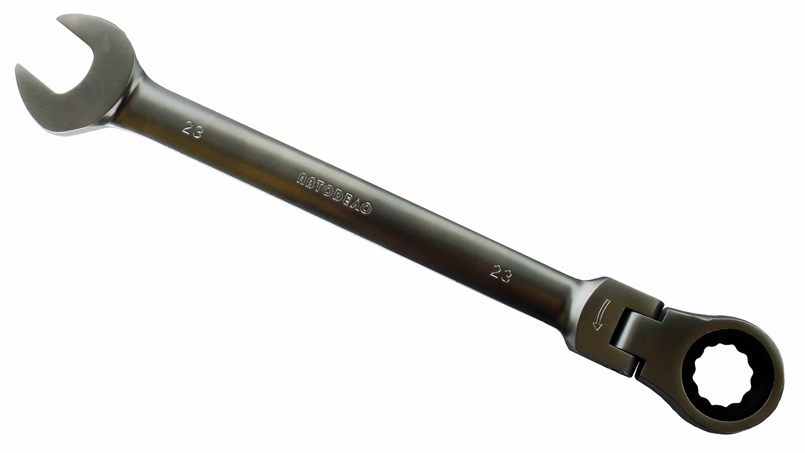 Ключ комбинированный с трещоткой шарнирный 23 мм АвтоDело 30223