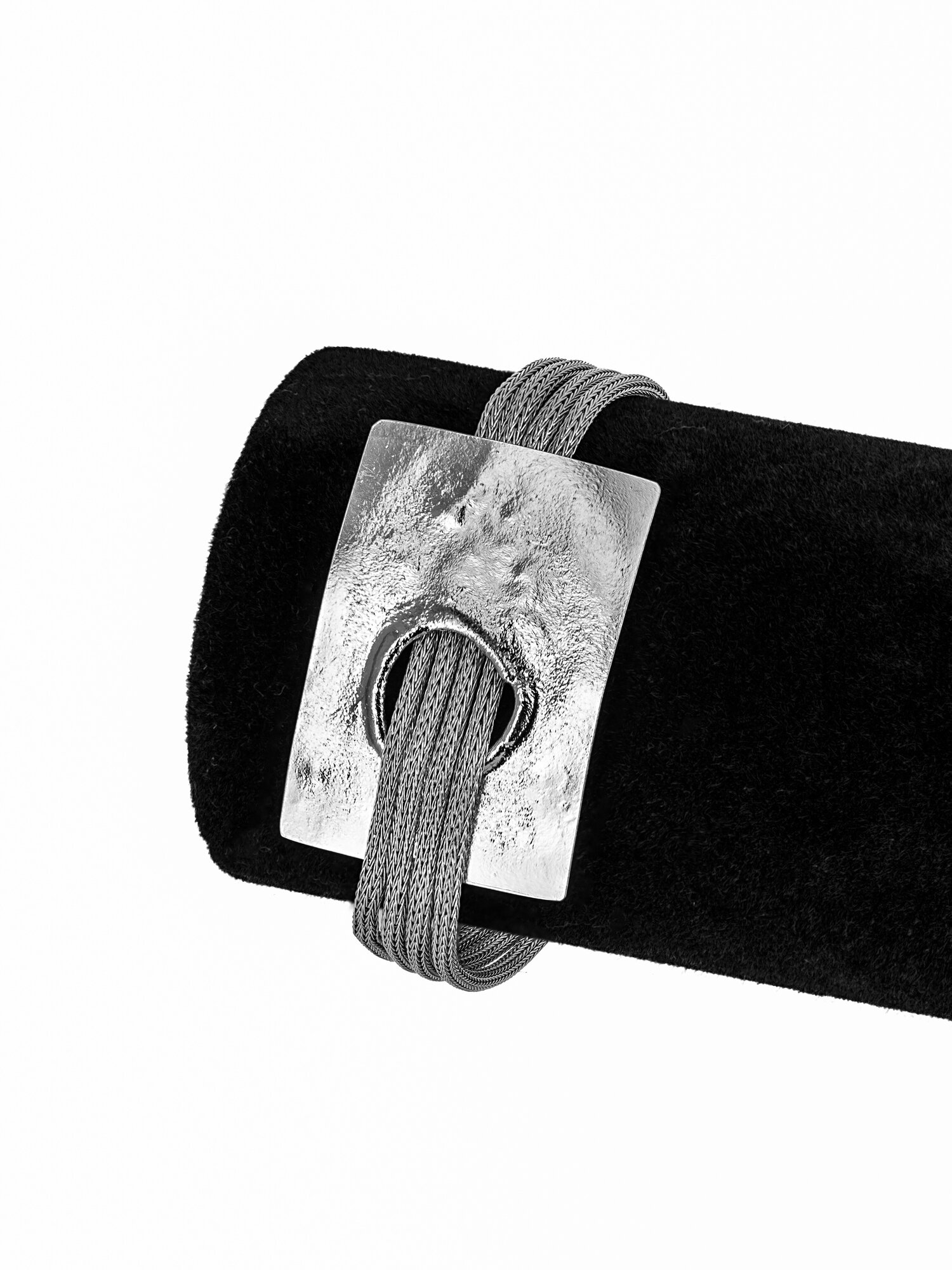 Браслет, серебро, 925 проба, родирование