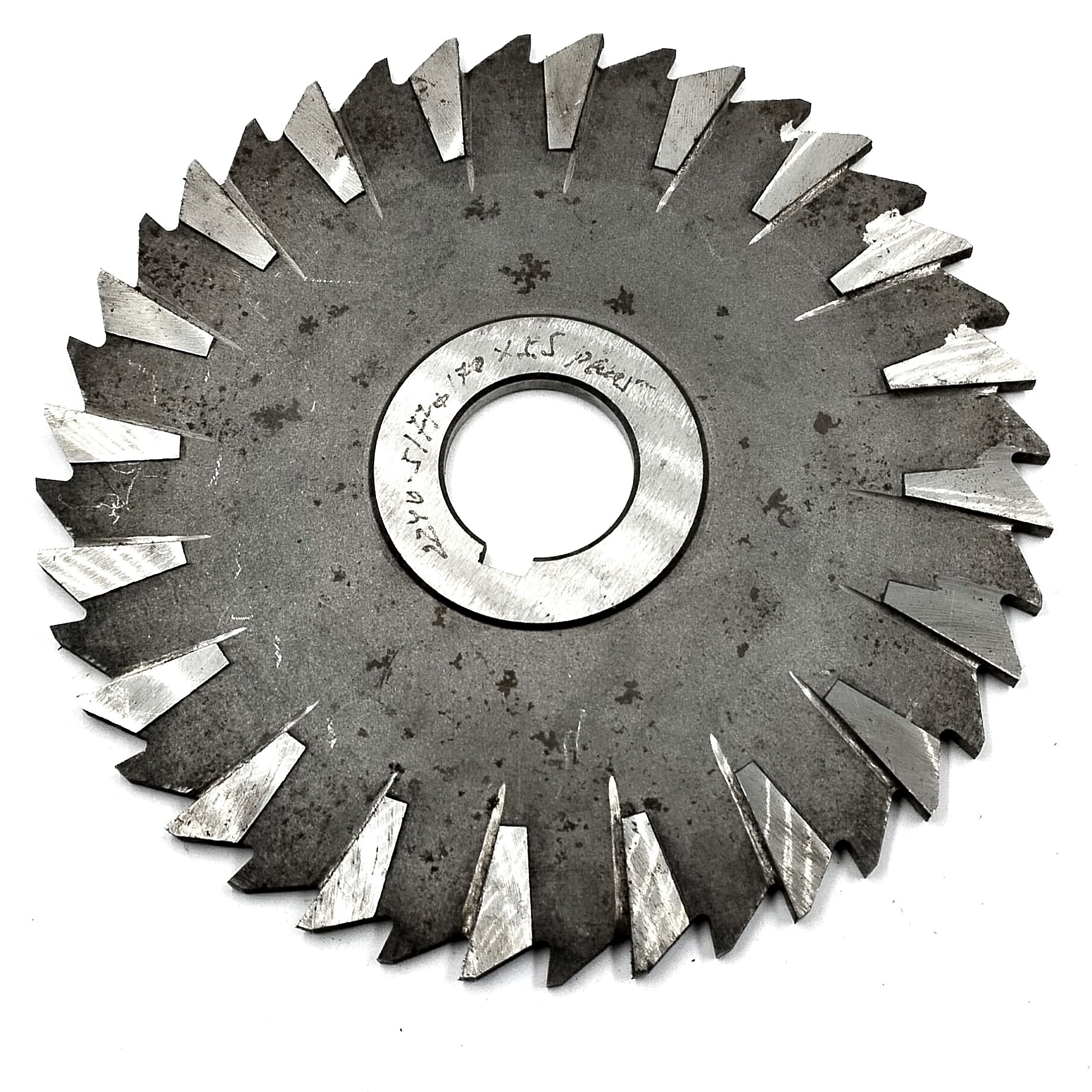 Фреза дисковая трёхсторонняя с разнонаправленными зубьями d170х5,5х32 Р6М5