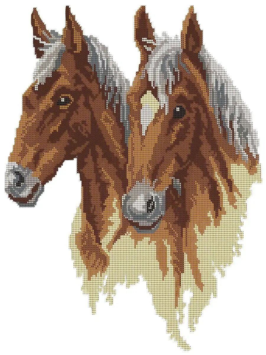 Набор для вышивания бисером 30*38 см