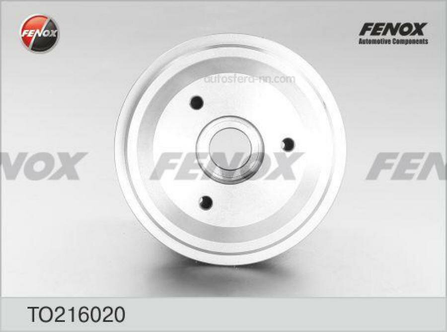 FENOX TO216020 Барабан тормозной Citroen Saxo 96-, 106 I, II 96-