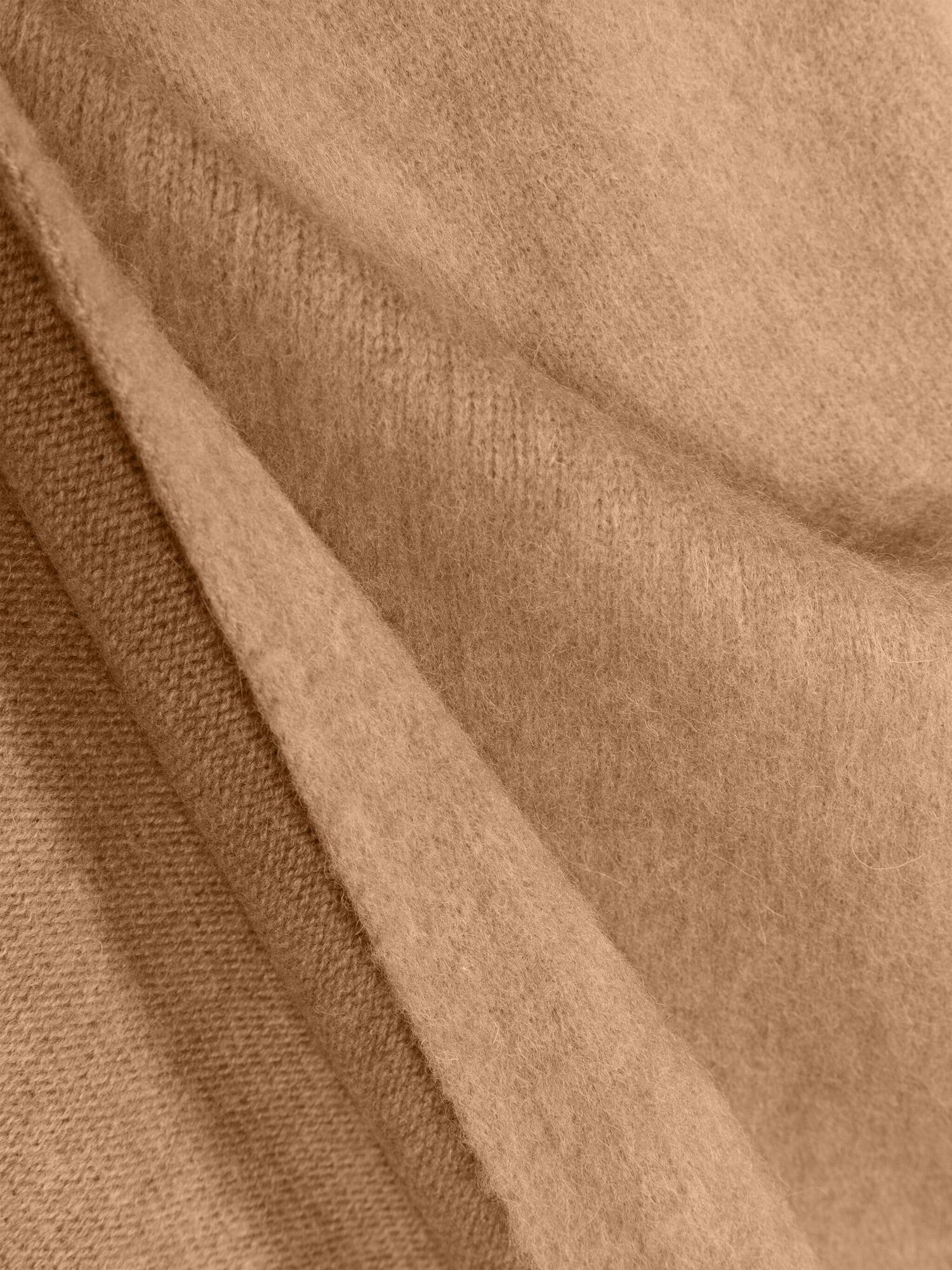 Шарф Paura Ribbed-edge virgin wool scarf для мужчин, brown — фото 1