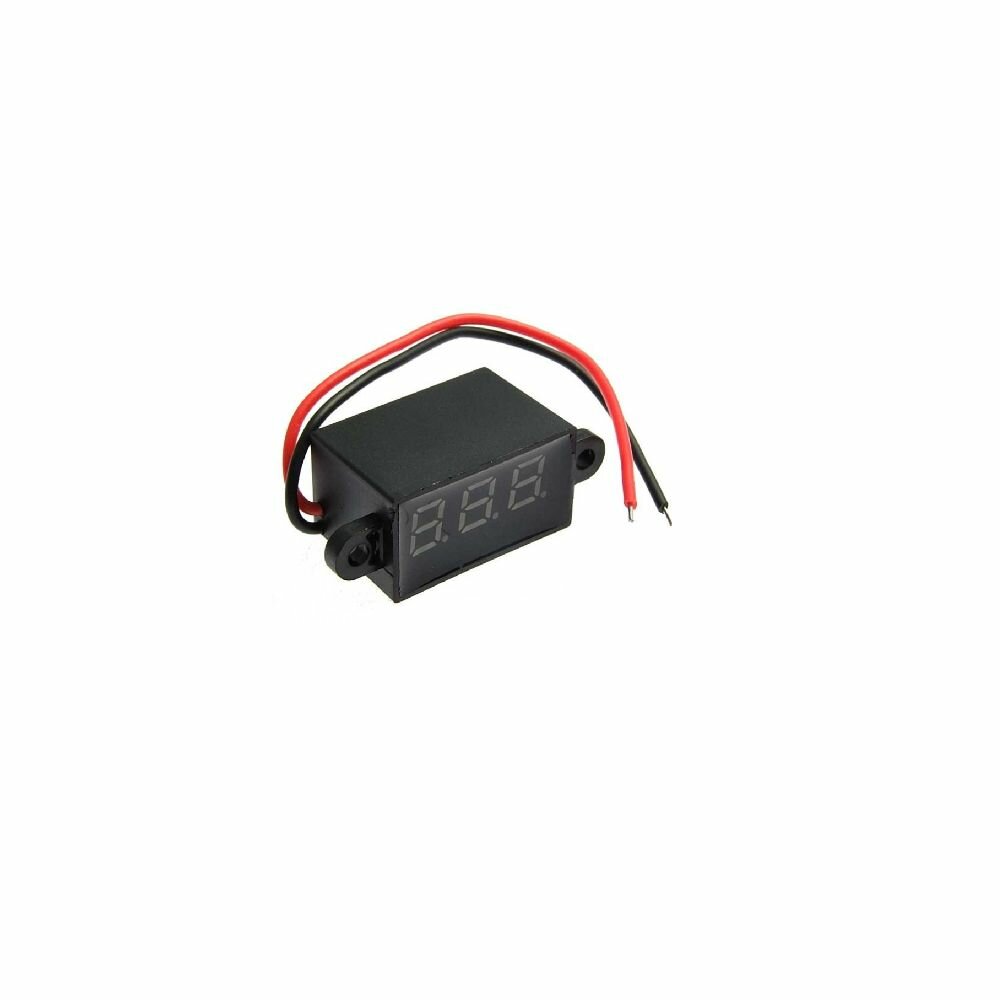 Вольтметр 3.5-30VDC BLUE 27*15
