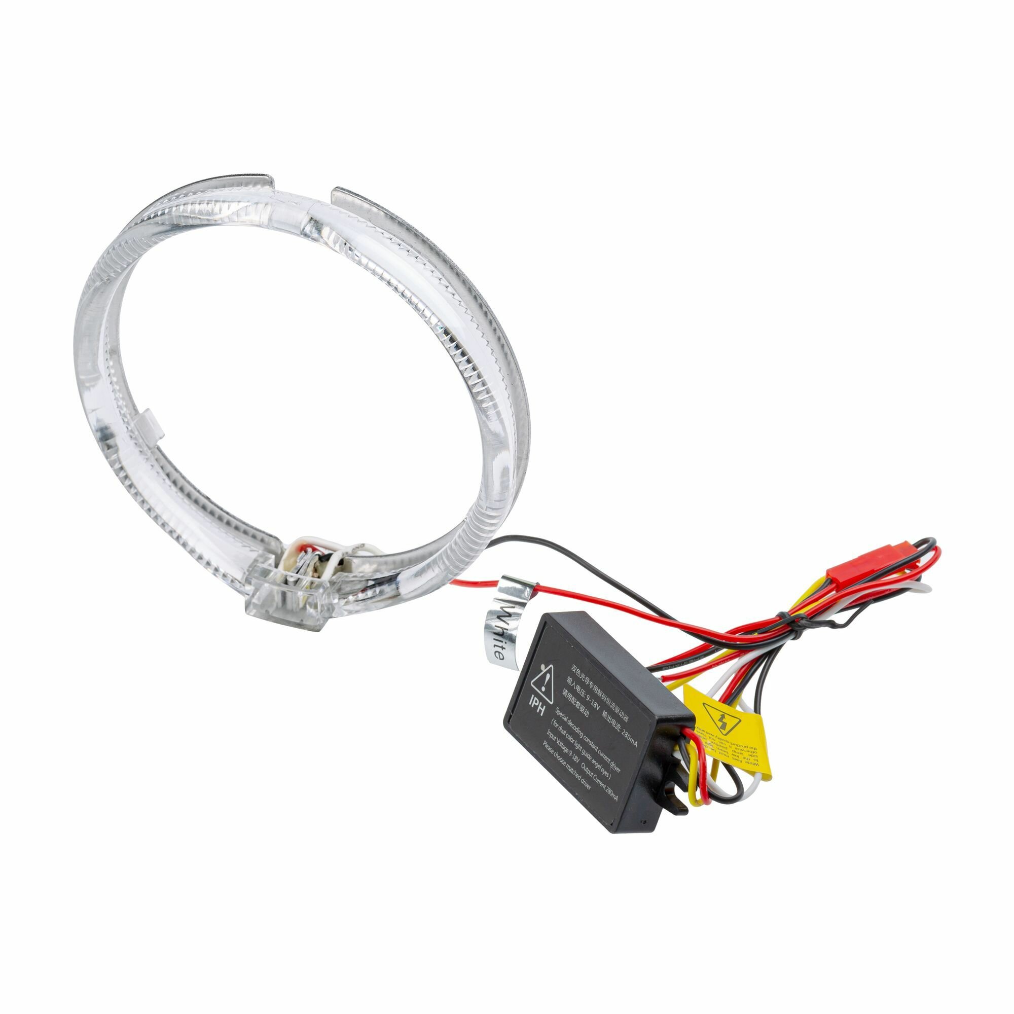 Ангельские глазки CREE внешний диаметр 110мм, с поворотником, 1 штука