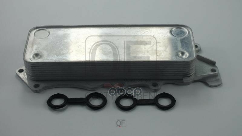 Радиатор масляный маслоохладитель MB 642 A6421800165/A6421800165 A6421800165 QUATTRO FRENI арт. QF01B00012