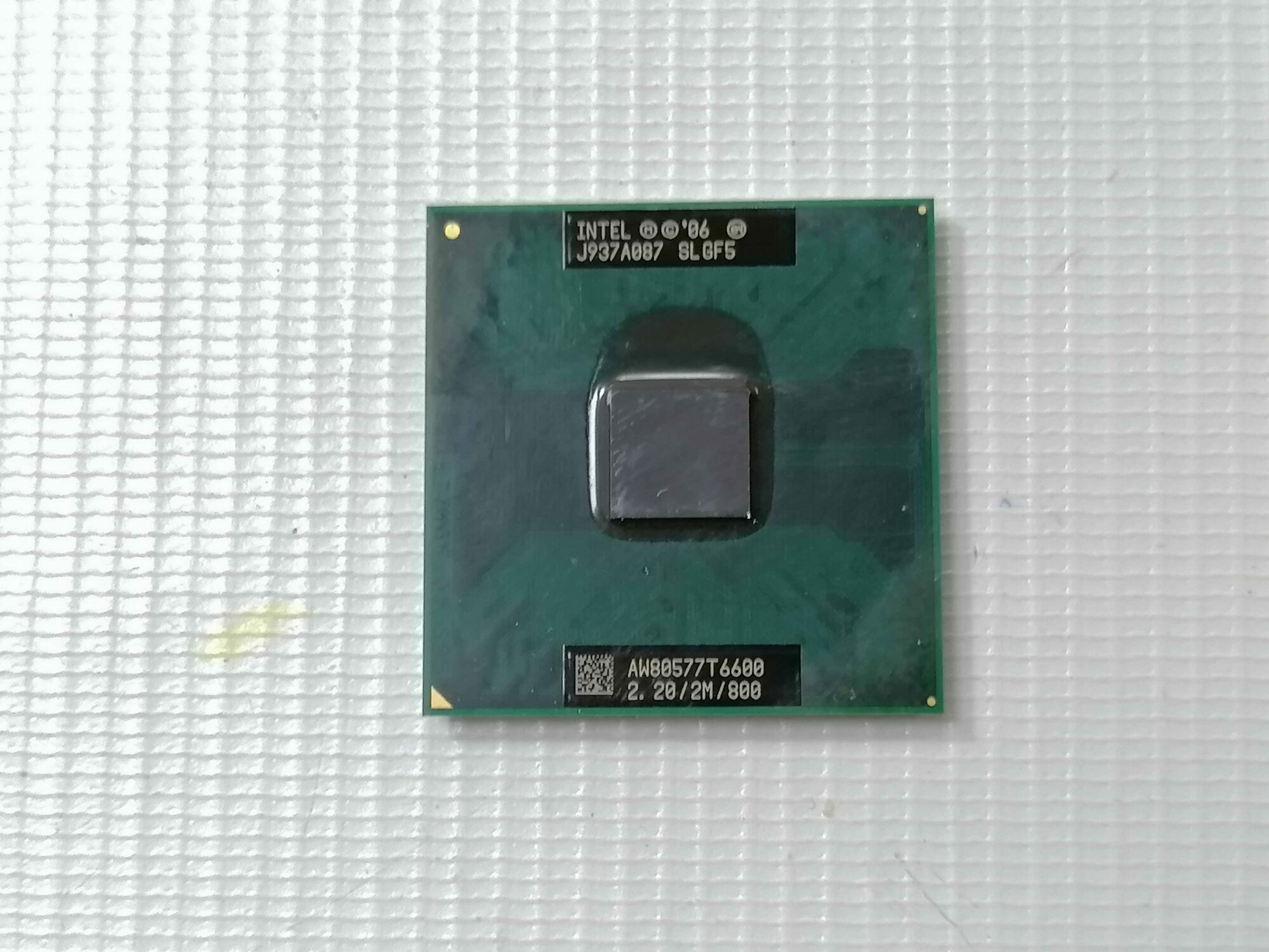 Процессор Intel Core 2 Duo T6600 SLGF5