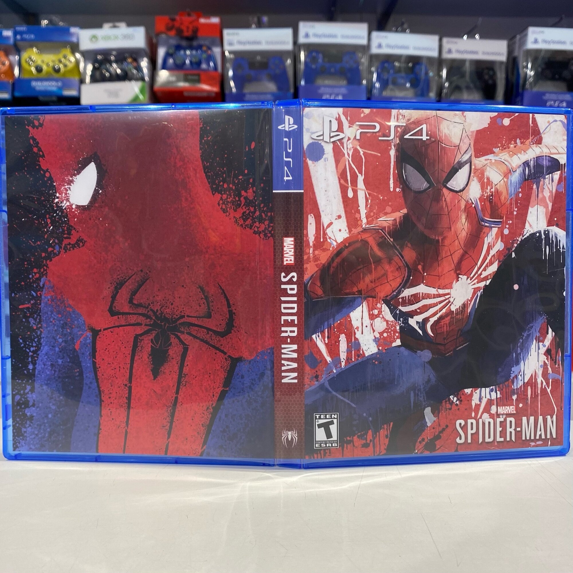 Эксклюзивная обложка PS4 для Spider Man / Человек паук №4
