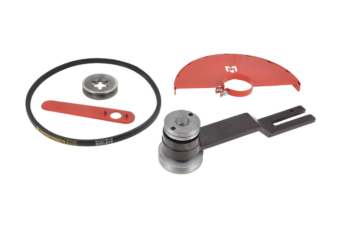 Насадка-болгарка (UM) (d180мм, болгарка, наждак) (коробка, инструкция) для бензопилы PARTNER 350, P350 S