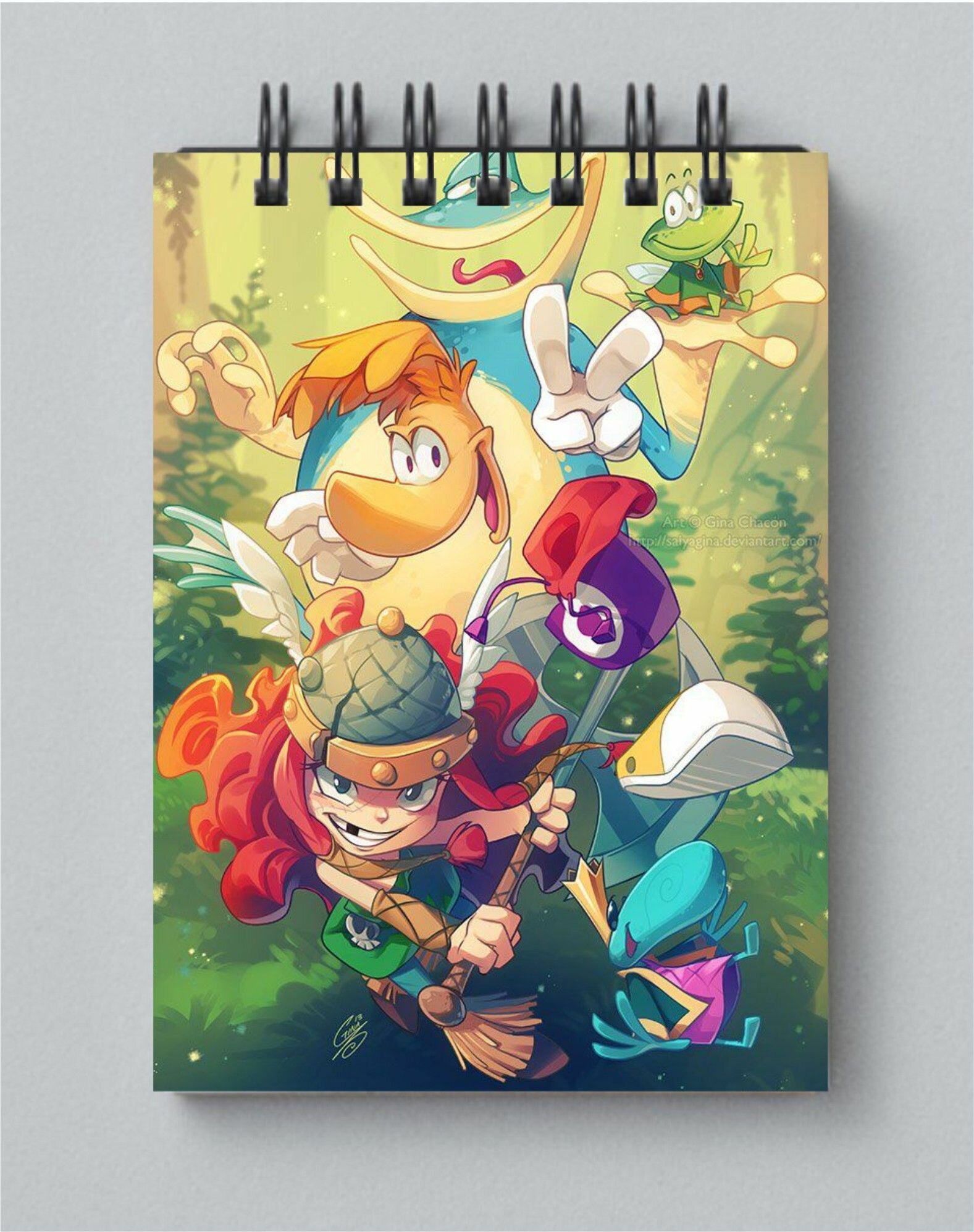 Блокнот формата А6 "Рэйман", Rayman