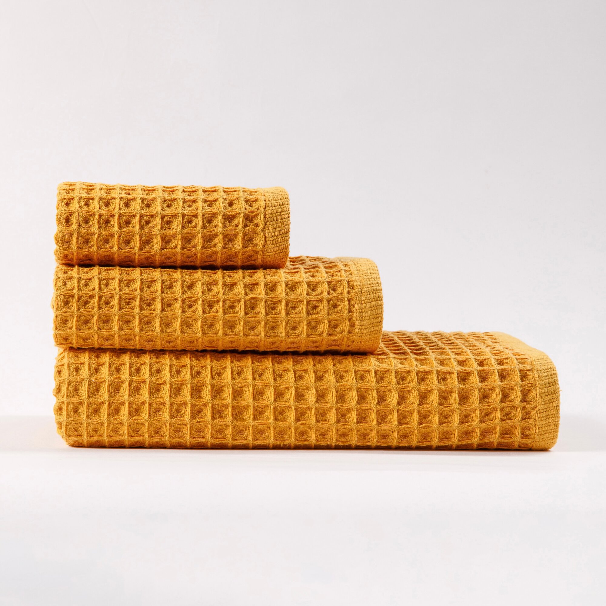 Набор полотенец вафельных Urban Family Terracotta 30х60;50х90;70х140 (3 шт.)
