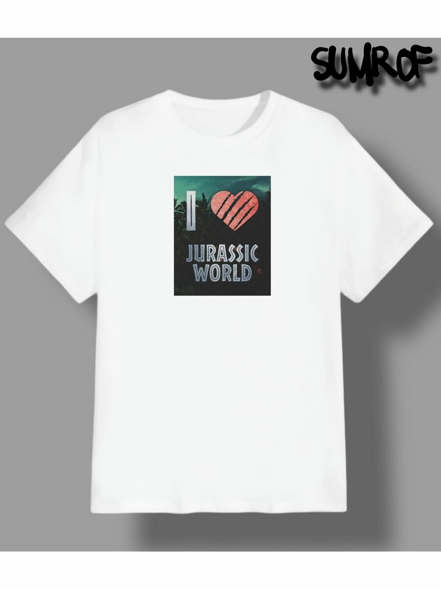 Футболка парк юрского периода динозавр