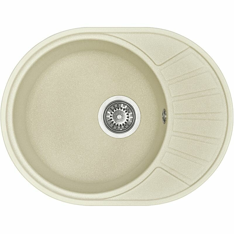 Кухонная мойка Акватон Чезана 57 1A711232CS240 Жемчуг, современный стиль