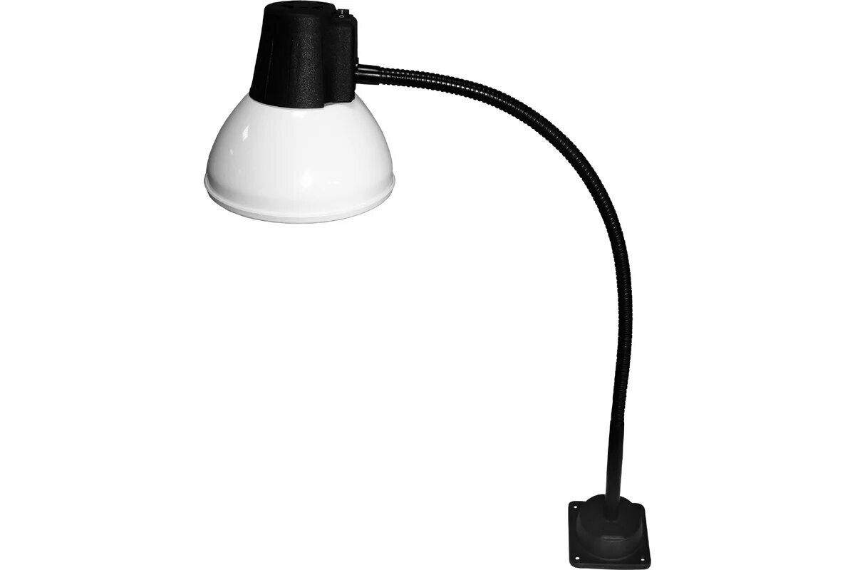 Светильник настольный Алькор НКП 03-60-026-03 станочный E27 на флексе 545мм Трансвит 236