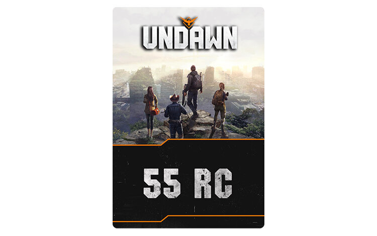 Игровая валюта Undawn 55 RC (Undawn; PC, Смартфон; Регион активации Все регионы)