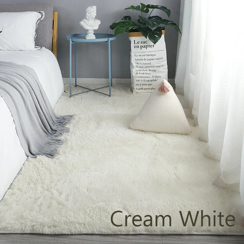 Мягкий ковёр Cream White 80x120cm