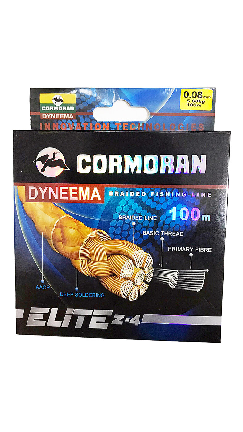 Леска плетёнка шнур ELITE COLUMBIA 0.08мм / 5.60кг / 100м