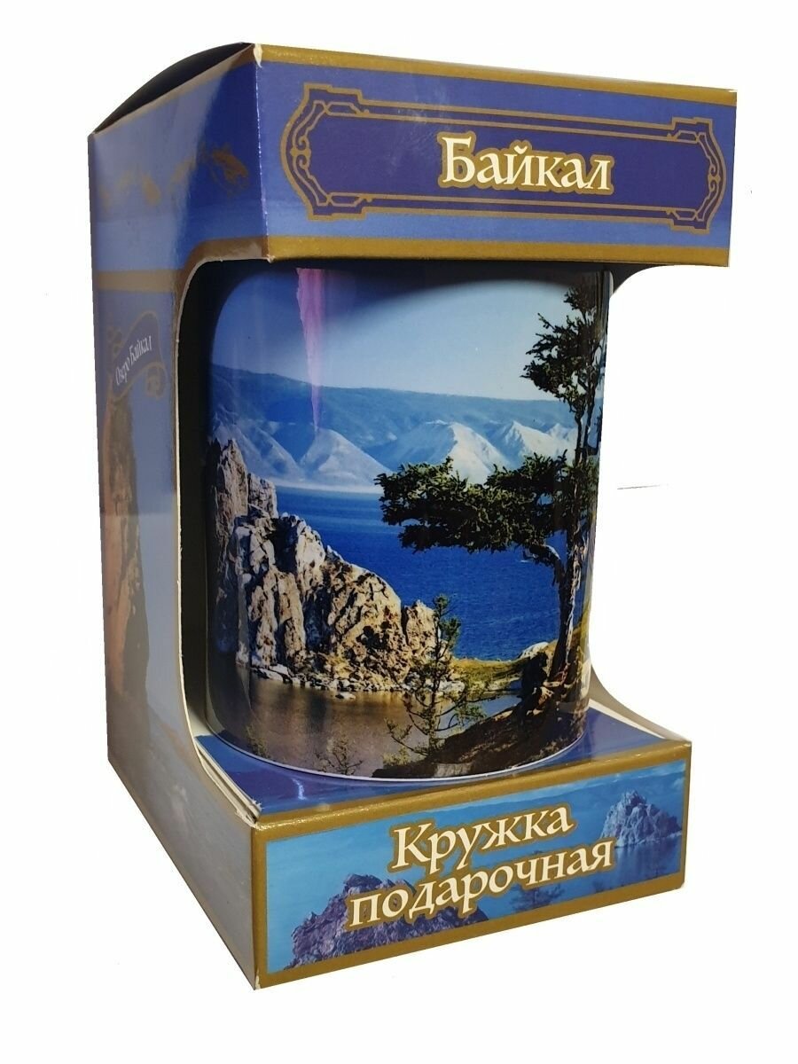 ABIGAIL Чай черный листовой, Кружка Байкал "Дерево желаний", 50 г