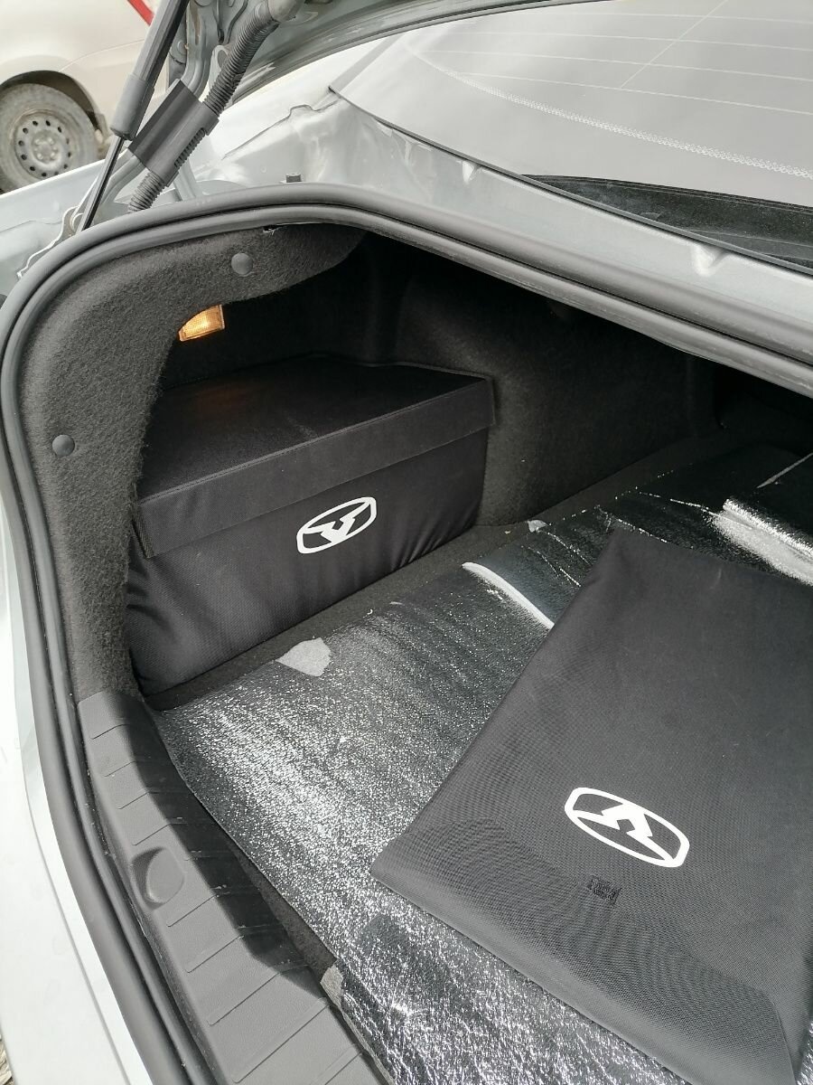 Органайзер Сумка в багажник авто Левый для KAIYI E5 (Каиви Е5) 2021 -н. в.