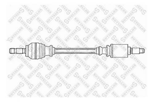 Привод передний левый Stellox 1581771-SX Bmw: 31607561341 31607565313 31607505005 Bmw X5 (E53)