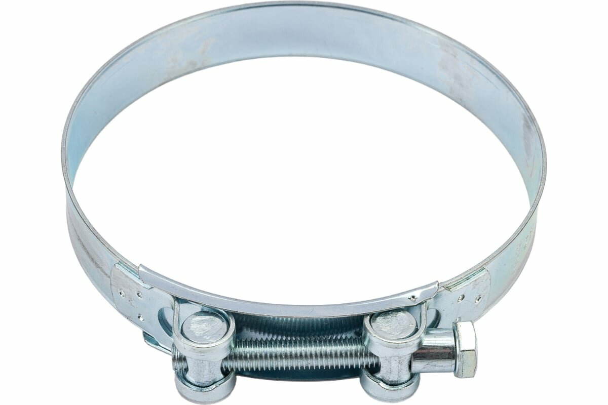 Nord-Yada Хомут силовой Др:149-161мм Ш:26мм Т:1,7мм Болт: М10*85 Оцинкованная сталь 906010