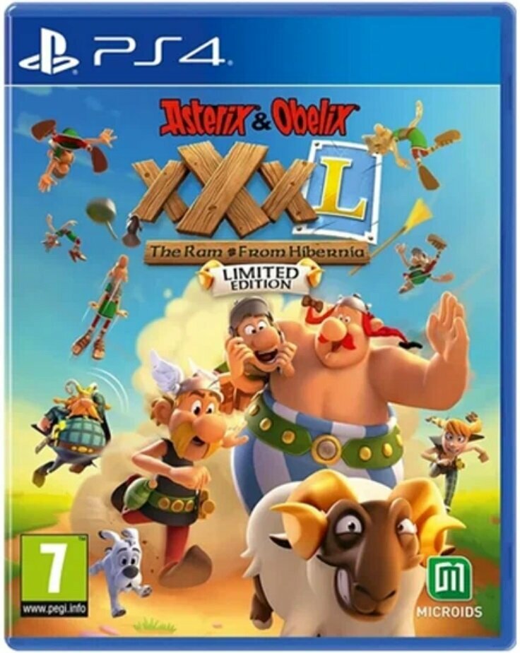 Игра Asterix & Obelix XXXL: The Ram From Hibernia. Limited Edition для PlayStation 4