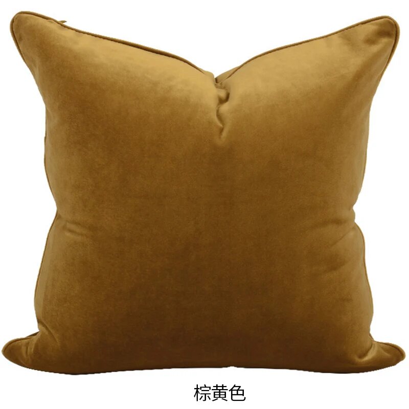 Декоративные наволочки Medicci Home из полиэстера Коричневый, 45x45cm(NO FILLING), B