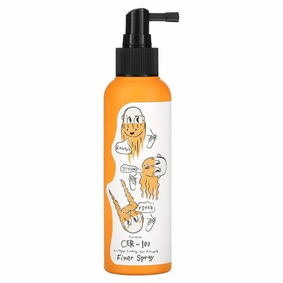 Elizavecca cer-100 collagen coating hair a+ muscle fixer spray - Спрей для укладки волос с коллагеном, 150 мл