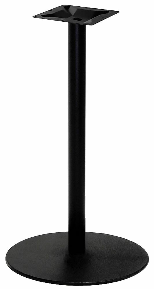Барное подстолье 1031EM STOOL MARKET черный, круглая столешница, круглое основание