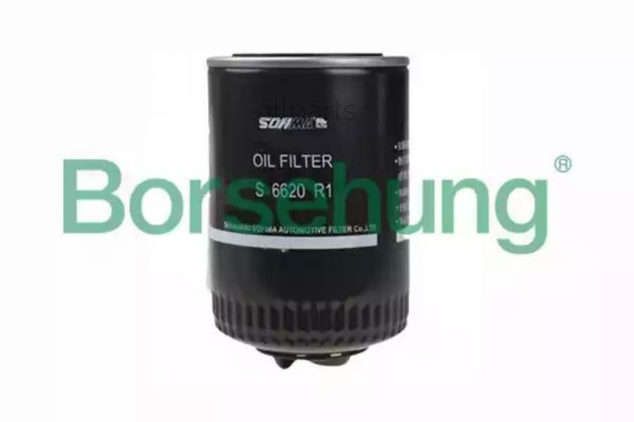 BORSEHUNG B12818 фильтр масляный!\ Audi A4/A6/A8/S4/S8 2.4-2.8 & 24V/30V 94>, VW Passat 2.8