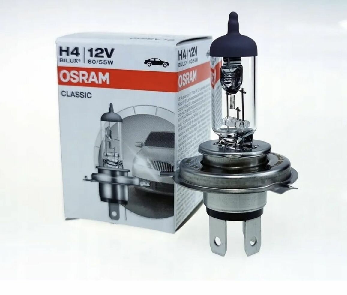 OSRAM H4 CLASSIC лампа h4 (10-штук)