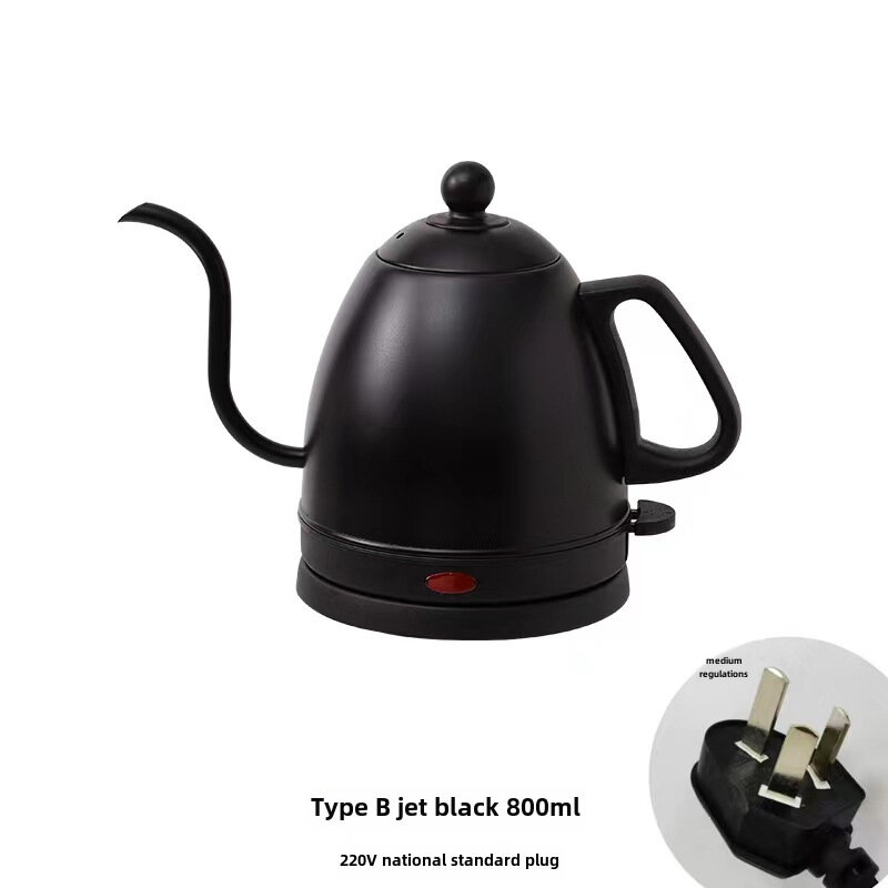 Электрический чайник Telea KH303, нержавеющая сталь, 1л, черный