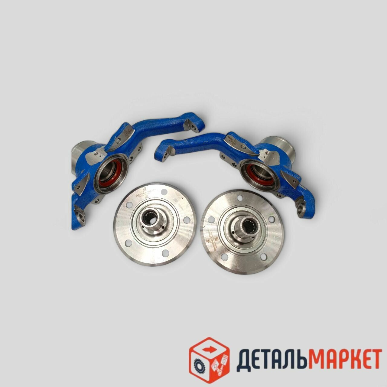 Усиленный ступичный узел 24 шлица ABS с двухрядным нерегулируемым подшипником Ивеко и усиленными ступицами для Лада Нива 4х4, 2123 Шевроле Нива, Niva Trevel