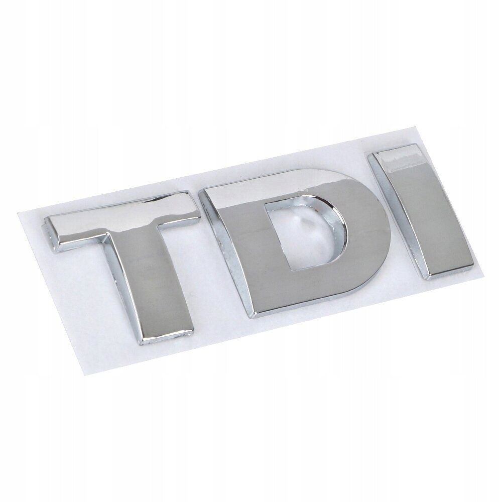 Шильдик TDI хром