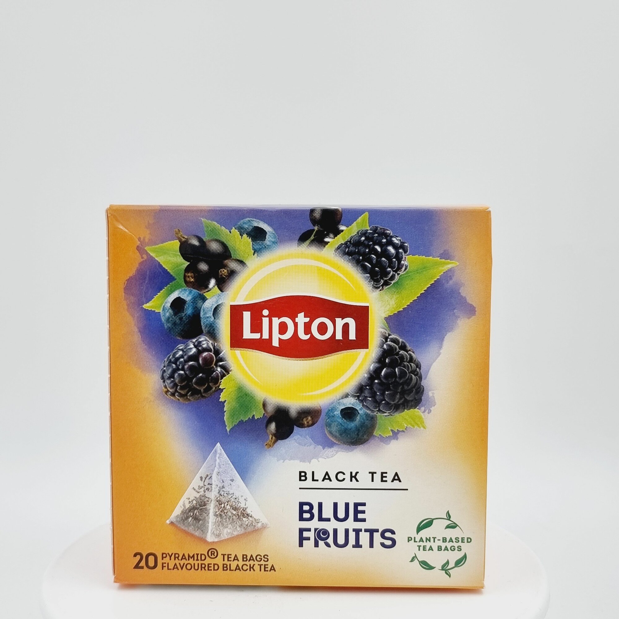 Чай черный Lipton Blue Fruits с фруктовыми добавками 20 пакетиков 36 г (из Финляндии)