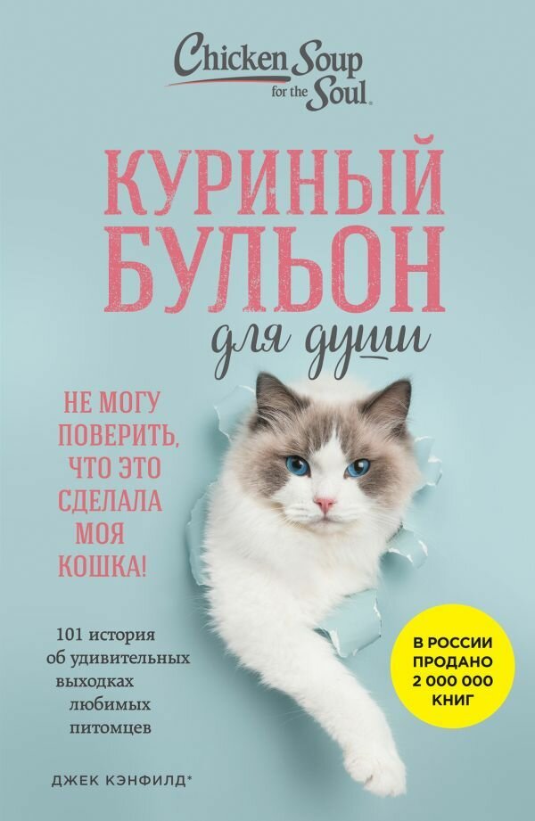 Книга Бомбора Куриный бульон для души, Не могу поверить, что это сделала моя кошка, 101 история