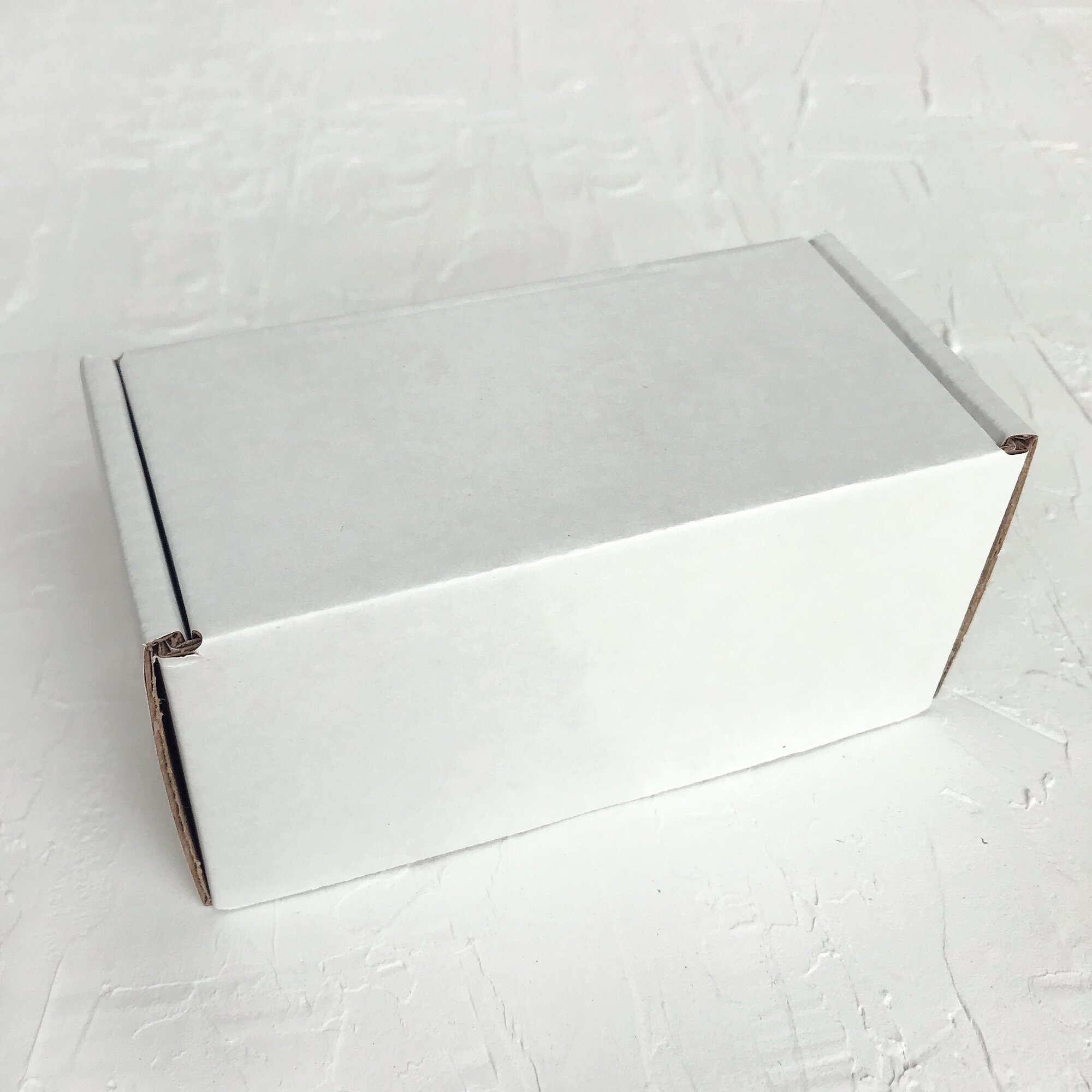 Коробка подарочная 12 х 6 х 6 см, самосборная, белая (50шт)