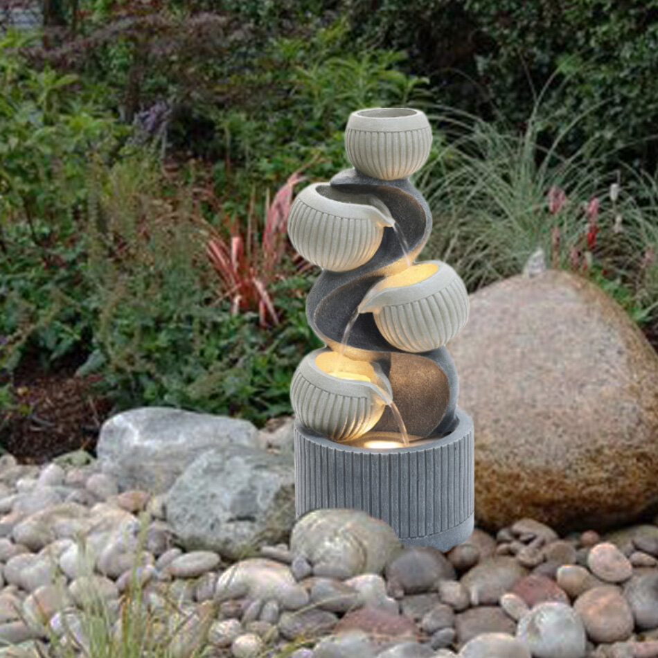 Фонтан с подсветкой Японский сад