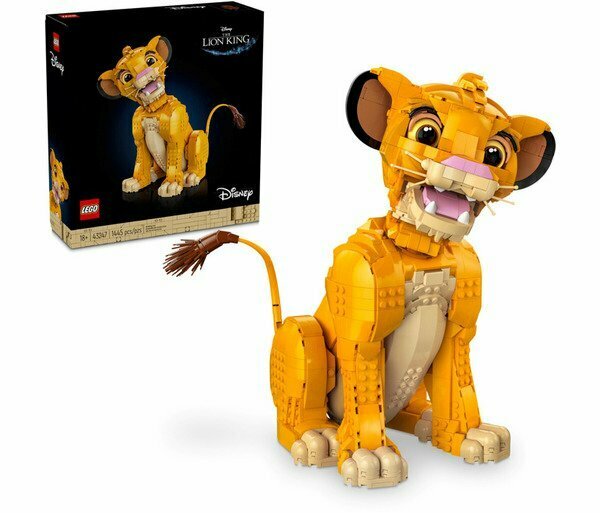 Конструктор LEGO Disney 43247 Юный Симба (Lego 43247)