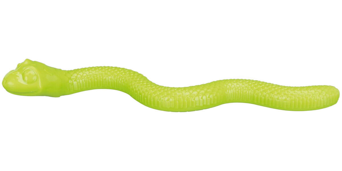 Игрушка для собак Trixie Snack-Snake для лакомств термопластичная резина 42 см (1 шт)