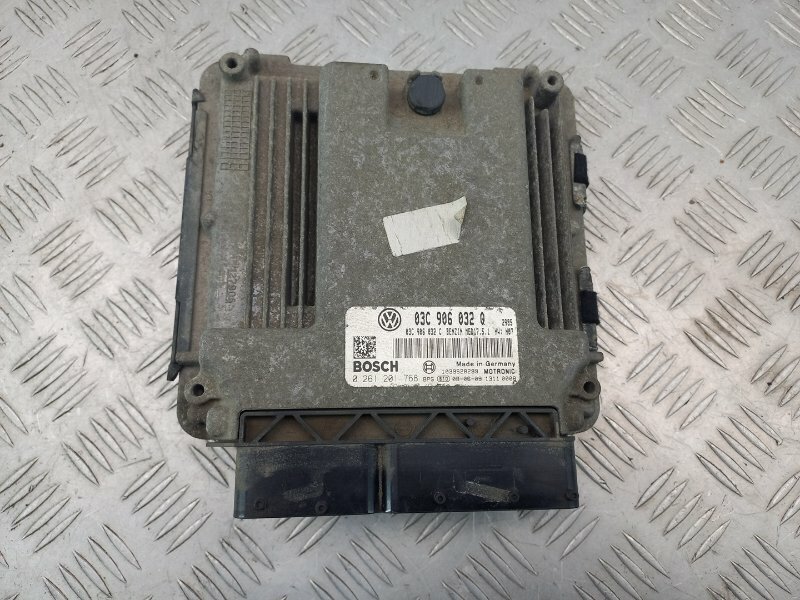 Б/У Блок управления двигателем Volkswagen Golf 5 MK5 / Фольксваген Гольф 5 MK5 1.4 BMY 140Л.С хэтчбек 2008