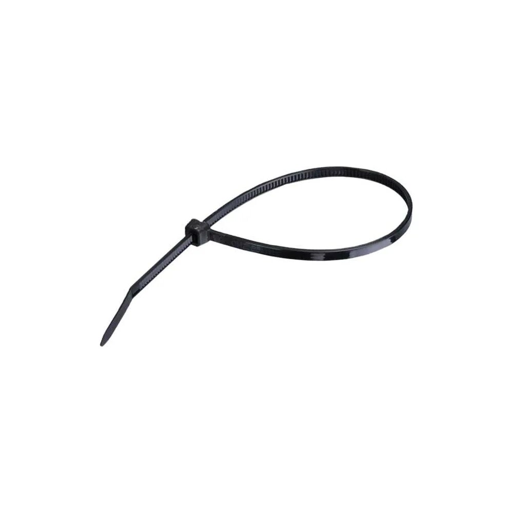 Хомут стяжка нейлоновая SUPRLAN 2,5x100мм черная UV (100pcs) 06-1009
