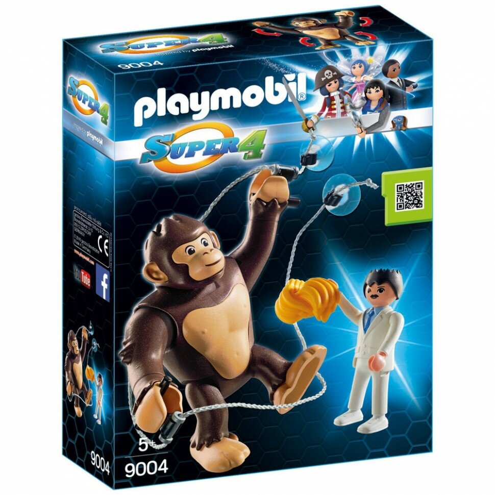 Конструктор Playmobil Супер 4 Гигантский гонг 9004