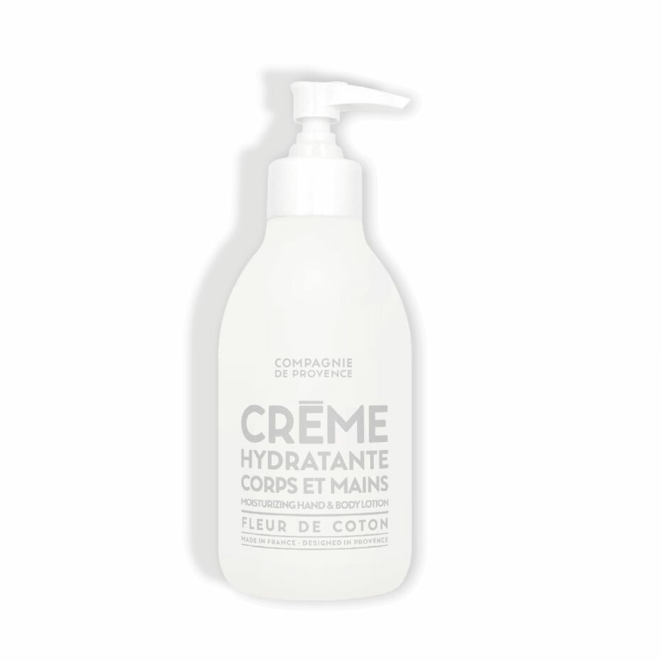 COMPAGNIE DE PROVENCE Cotton Flower 300 мл - увлажняющий лосьон для тела и рук