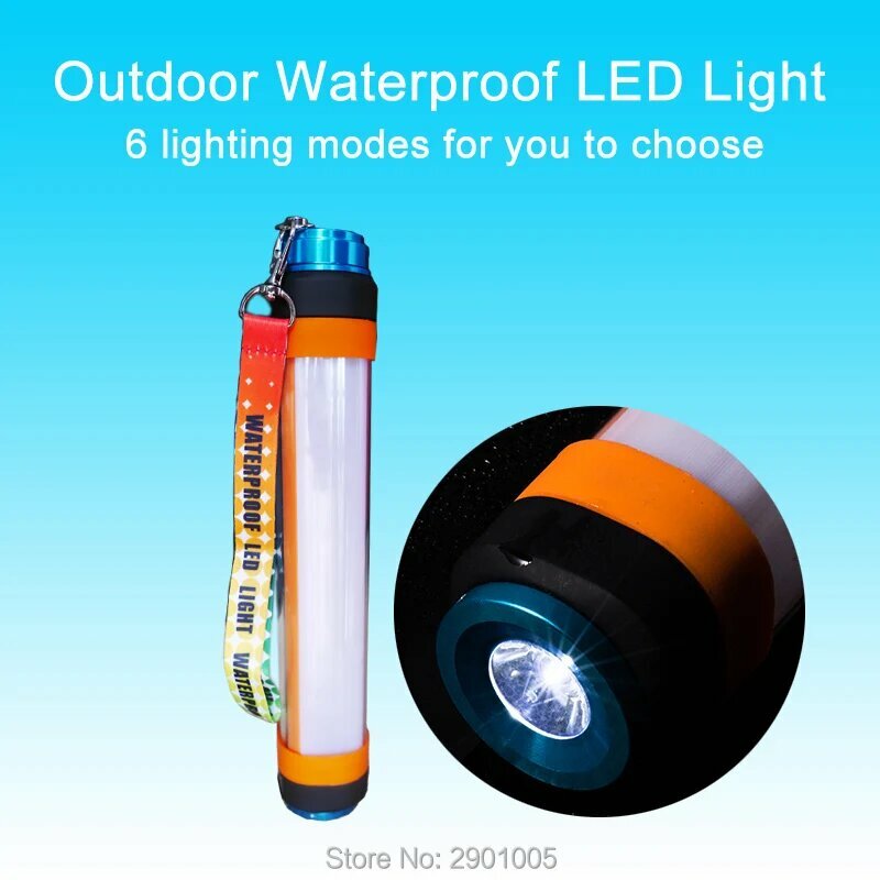 LED-фонарик водонепроницаемый T30, 3/4/5.5Вт