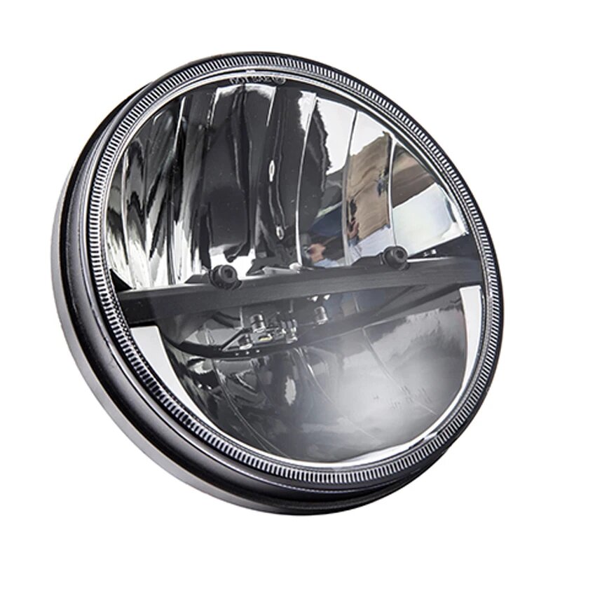 7-дюймовая светодиодная фара DRL 12 В 24 В высокой мощности Jeep Wrangler, автомобильные фары для Lada Niva 4x4 OffRoad Suzuki Samurai Toyota, фара 30w