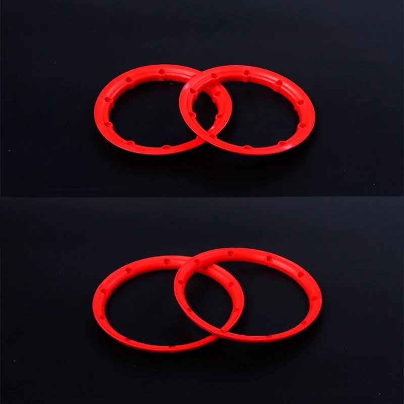 Нейлоновые ступицы колес FLMLF для RC автомобилей 1/5 Красный, Outside Inside Red