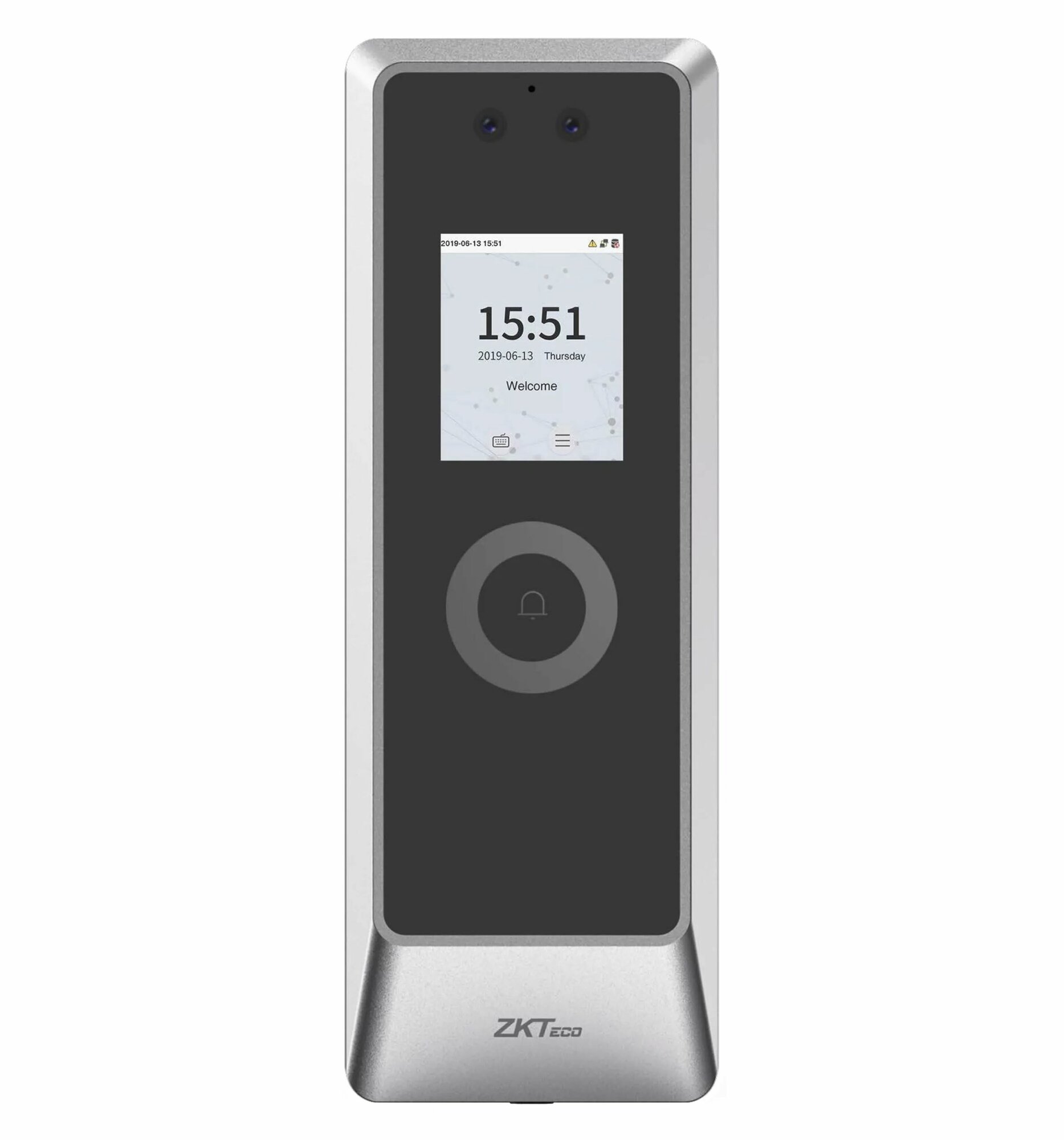 ZKTeco ProMA EM ELM антивандальный уличный терминал распознавания лиц и отпечатков пальцев